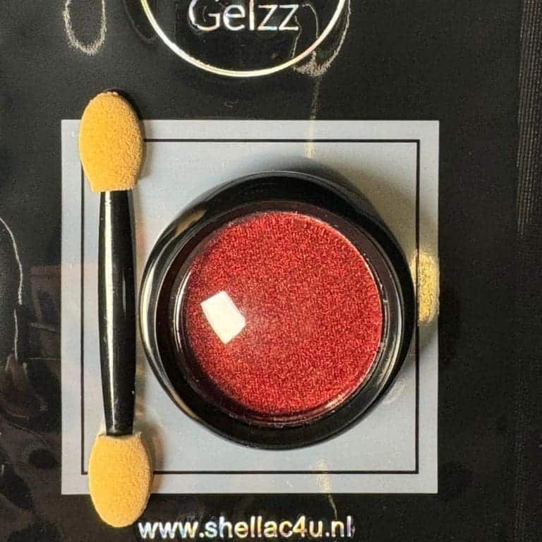 Gelzz Red Chrome Powder - Shellac4u