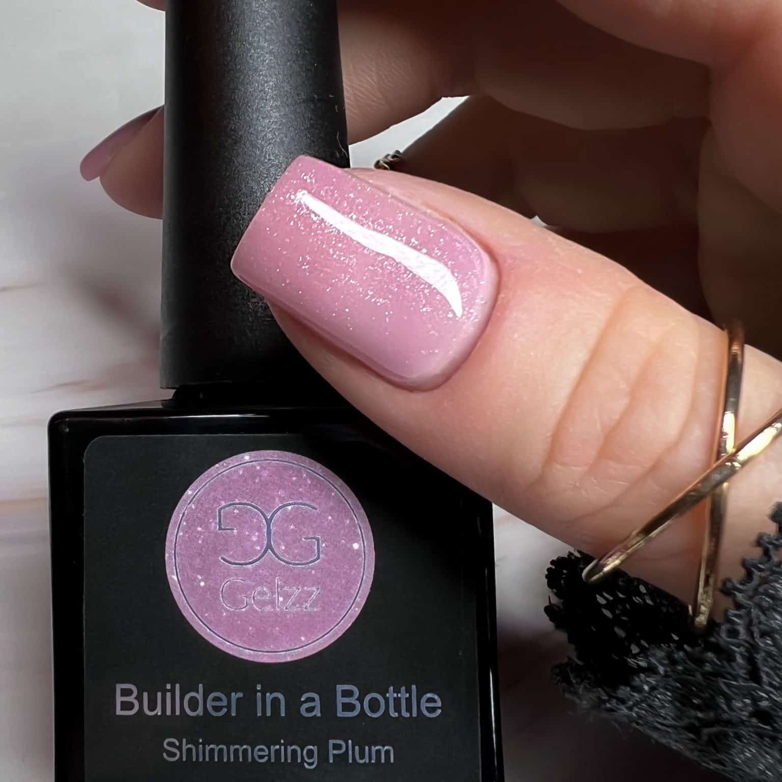BIAB builder in a bottle | Shimmering Plum | Shellac4u.nl